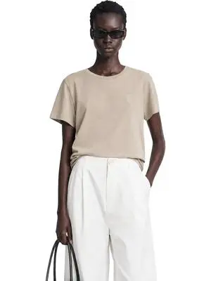 Max Mara Maxmarabesque" Graphic Print T-shirt - Beige