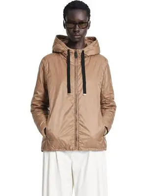Max Mara Padded Water-repellent Hooded Jacket - Beige