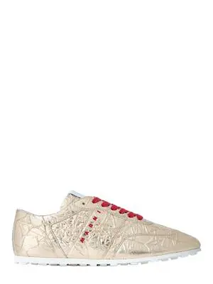 Marni Logo Sports Sneakers - Gold