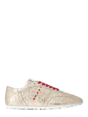 Marni Logo Sports Sneakers - Gold