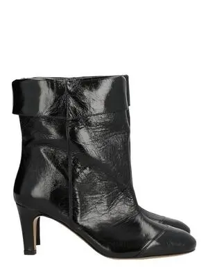 Isabel Marant Étoile Eldra Leather Ankle Boots - Black
