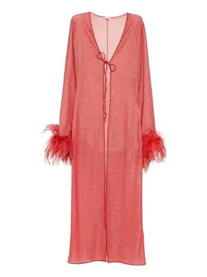 OSEREE OSEREE Lumière Plumage Long Kaftan