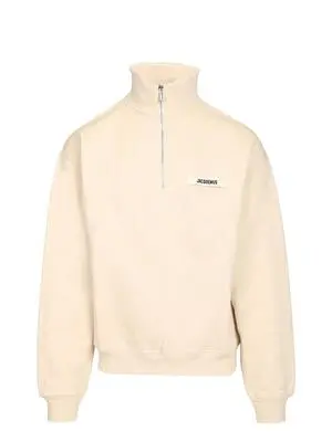 Jacquemus Gros Grain Sweatshirt - Cream