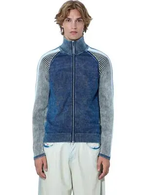 DIESEL® K-heronimo Zip-up Cardigan - Blue
