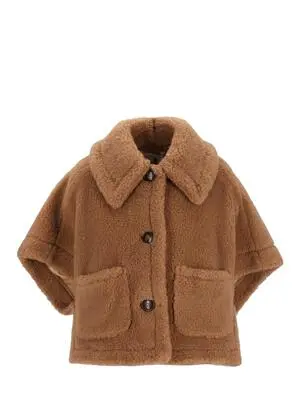 Max Mara Teddy Cape - Brown