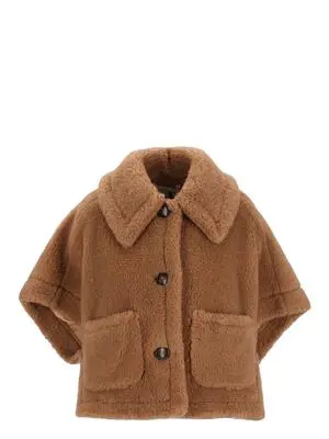 Max Mara Teddy Cape - Brown