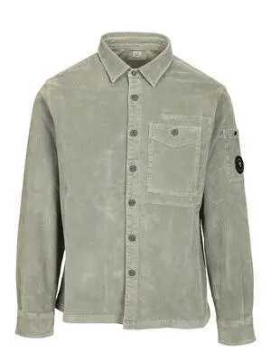 C.P. COMPANY Stretch Overshirt - Gray