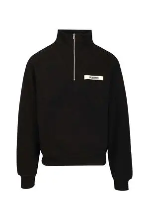 Jacquemus Gros Grain Sweatshirt - Black