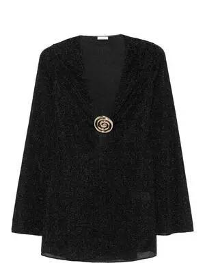 Oseree Lumière Spira Kaftan - Black