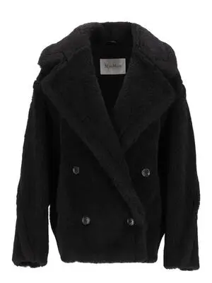 Max Mara Short Teddy Jacket - Black
