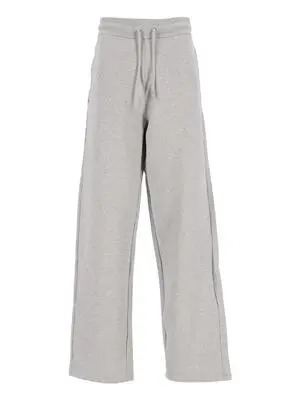 AMI Paris Cotton Tracksuit Pants - Gray