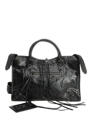 Balenciaga Le City Bag M Arena - Black
