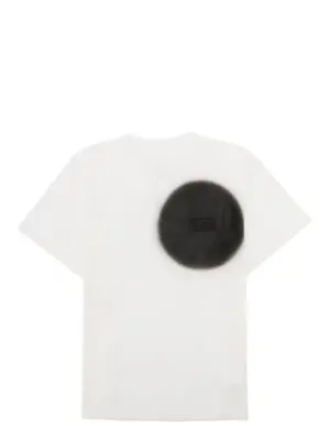 MAISON MARGIELA T-shirt Con Stampa Spray - White