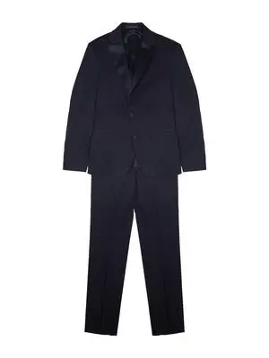 COLAMARINO Monopetto Tuxedo Jacket - Blue