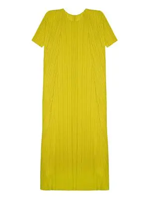 Issey Miyake Midi Dress - Green