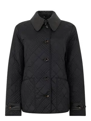BURBERRY BURBERRY Quilted Polyamide Jacket With Classic Collar