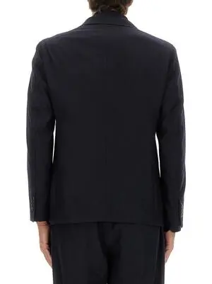 Giorgio Armani Cashmere Blazer - Blue