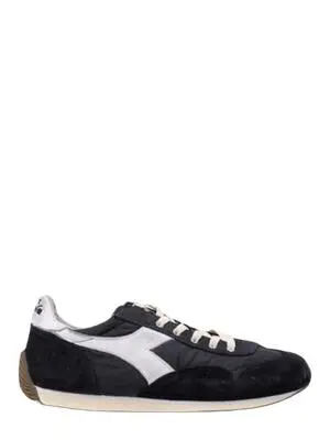 DIADORA Leather Low-top Sneakers - Black