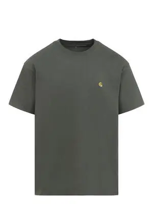 Carhartt Work In Progress Carhartt Wip Men's Case T-shirt - Short Sleeve Crew Neck Green