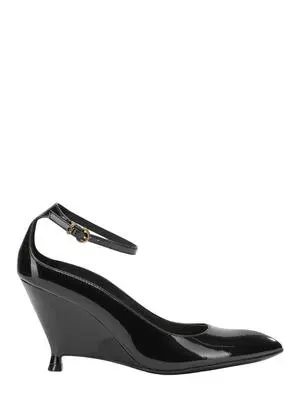 Pinko Leather Heeled Shoes - Black