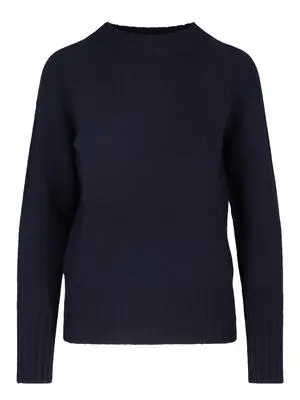 DRUMOHR 100% Merino Wool Sweater - Blue
