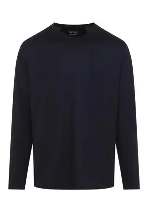 SEASE Sease Men's Long-Sleeve Virgin Wool T-Shirt