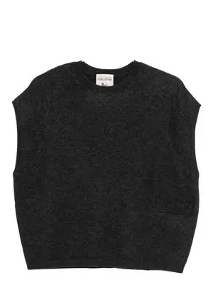 SEMICOUTURE Beth Wool Vest - Grey