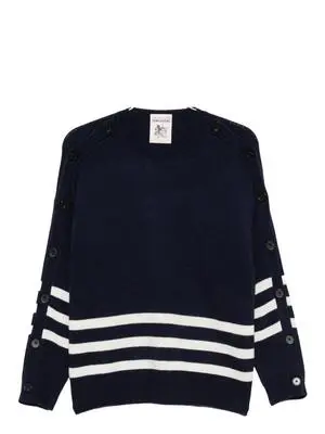 SEMICOUTURE Zena Wool Jumper - Blue