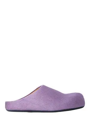Marni Fussbett Sabot Mules In Haircalf - Multicolor