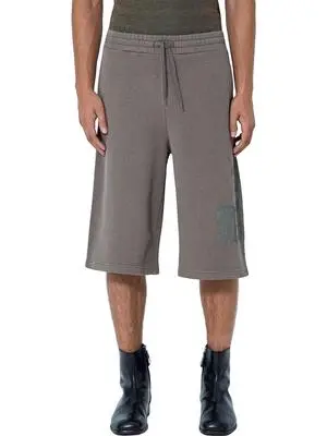 DIESEL® Relaxed Fit Hemp Blend Shorts - Brown