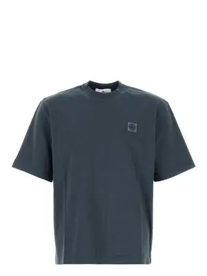 Stone Island Air Force Cotton T-shirt - Blue