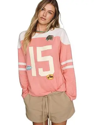 MOTHER Long-sleeve Outfielder Shirt Top - See Ya