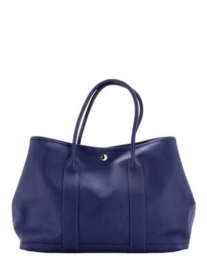 Hermès Garden Party Tote Leather 36 - Blue