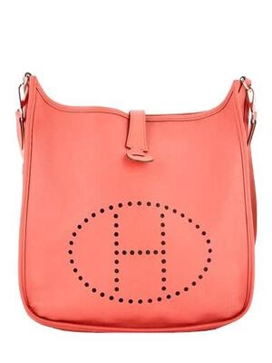 Hermès Evelyne Bag Gen Iii Epsom Pm - Red