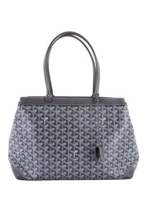 Goyard Bellechasse Bag Coated Canvas Pm - Grey