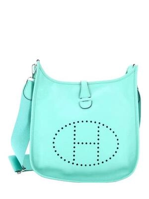 Hermès Evelyne Bag Gen Iii Epsom Pm - Blue