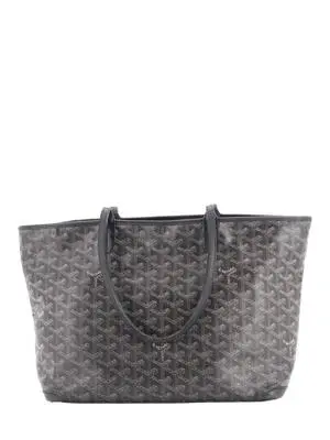 Goyard Artois Tote Coated Canvas Pm - Black