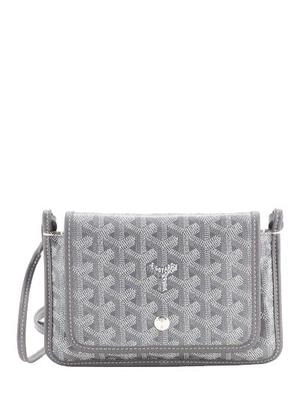 Goyard Plumet Clutch Wallet Coated Canvas - Grey