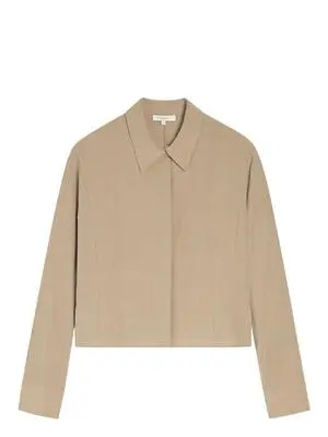 Vince Woven Shirt - Beige