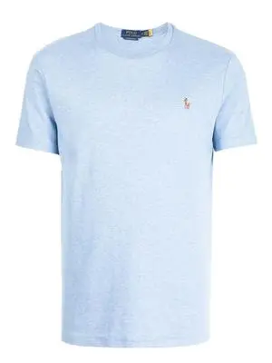 Polo Ralph Lauren Pony-embroidered Crewneck T-shirt - Blue