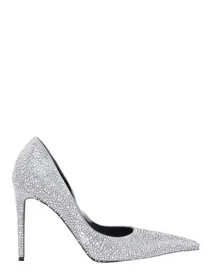 Alexander McQueen Skull Pump - Silver