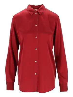 FORTE_FORTE Forte Forte Classic Collared Shirt With Buttoned Cuffs