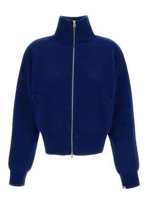 Extreme Cashmere Zip Cardigan - Blue