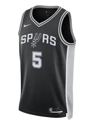 Nike San Antonio Spurs Icon Edition Swingman Jersey - Black