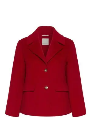 Max Mara Sissy Button-up Coat - Red