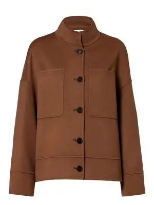 MAX MARA Max Mara Long-Sleeved Stand Collar Jacket