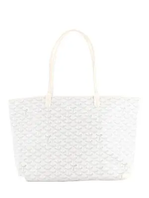 Goyard Artois Tote Coated Canvas Mm - White