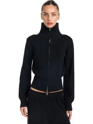 SASHA THERESE Clarisse Knit Jacket - Black