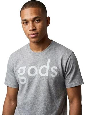AMIR JAMES CLOTHIERS Gods Essential Tee - Grey