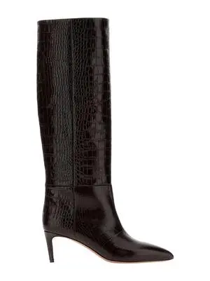 Paris Texas Knee High Boots - Brown